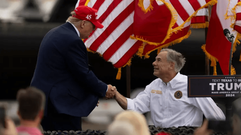 U.S. can have our wall, bases and detention cells, Abbott tells Trump