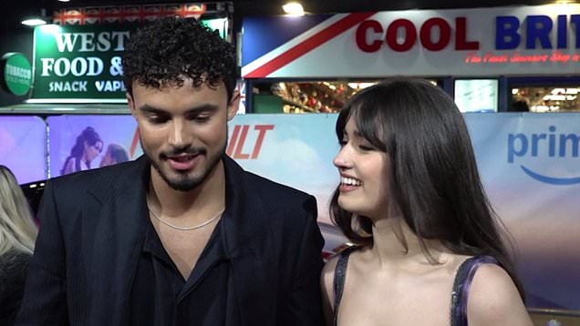 'My Fault: London' actors discuss the movie at the UK premiere