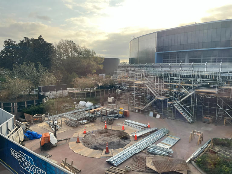 Tarps and Scaffolding Grows as Construction Races Forward on Test Track ...