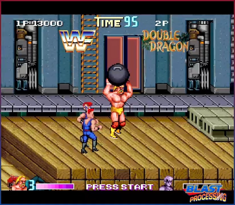An Made/Mod of WWF Double Dragon