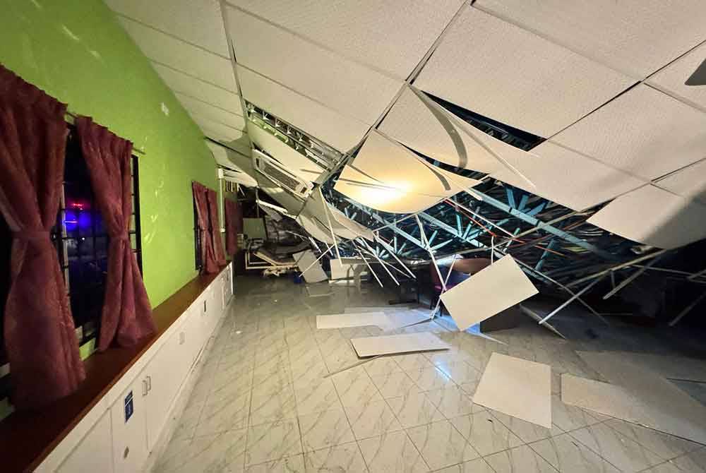 Roof collapse at Pasir Mas hospital's haemodialysis unit, no casualties