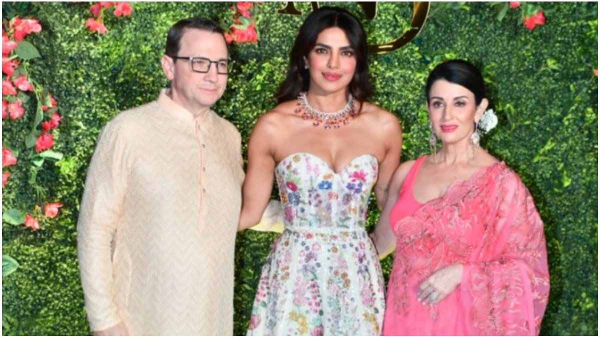 Priyanka Chopra's father-in-law distributes sweets at actor's brother's ...