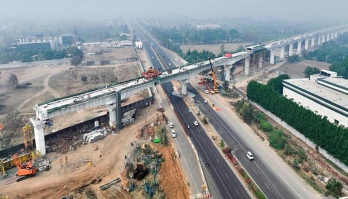 'Make in India' 100m steel bridge installed over four railway tracks ...