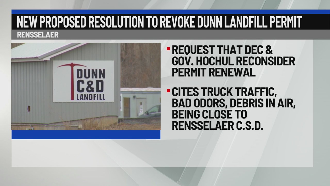 New resolution aims to revoke Dunn Landfill permit