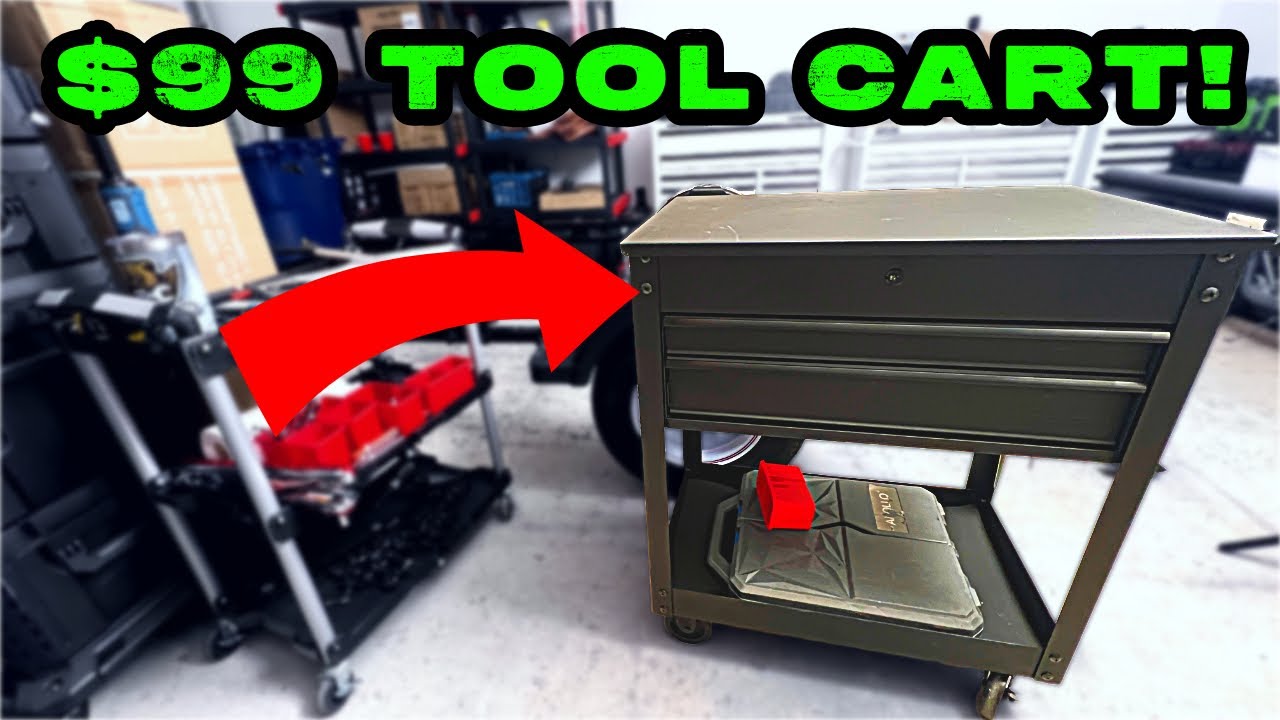 $99 Tool Cart! (Hyper Tough at Walmart)