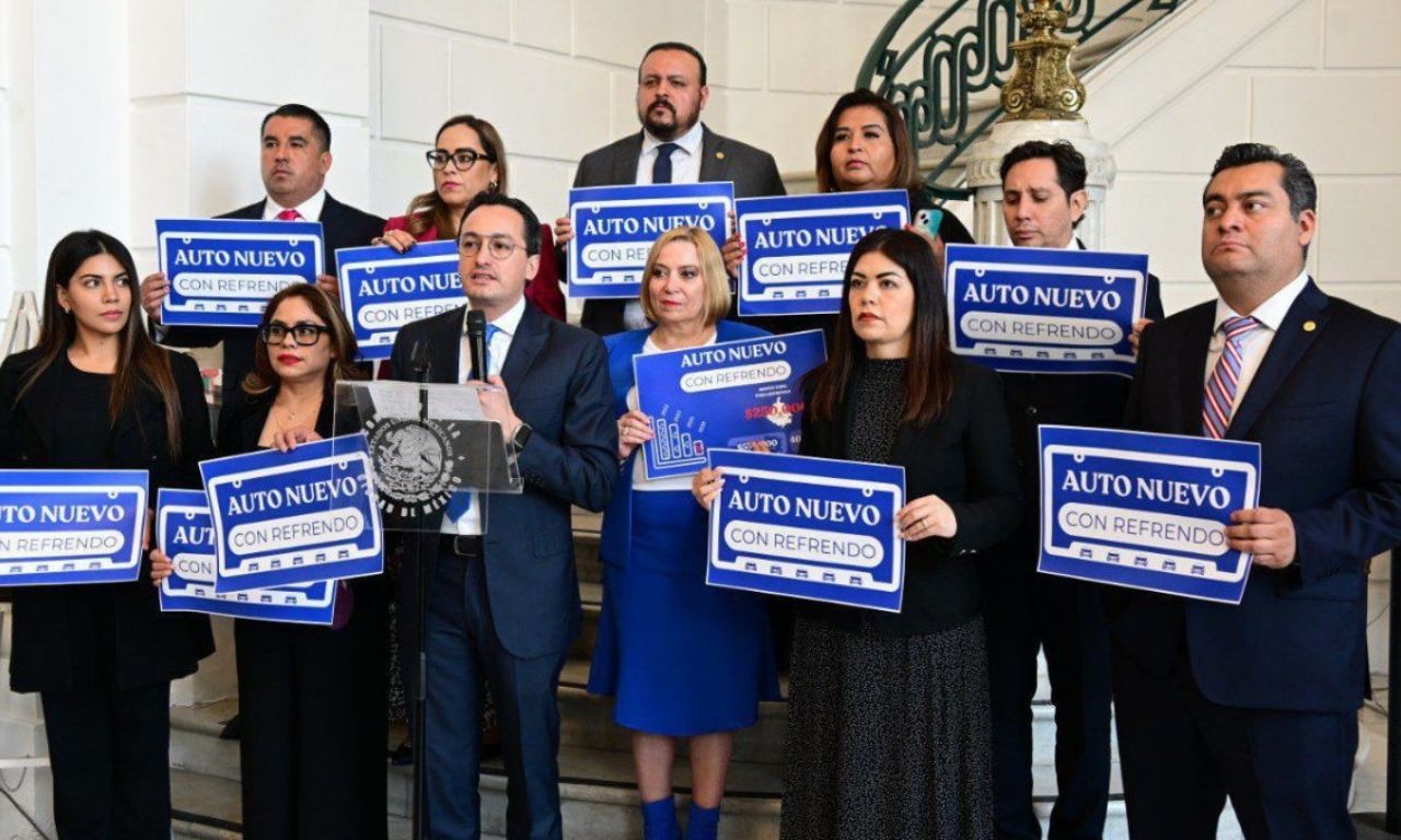 PAN propone refrendo vehicular desde 375 mil pesos
