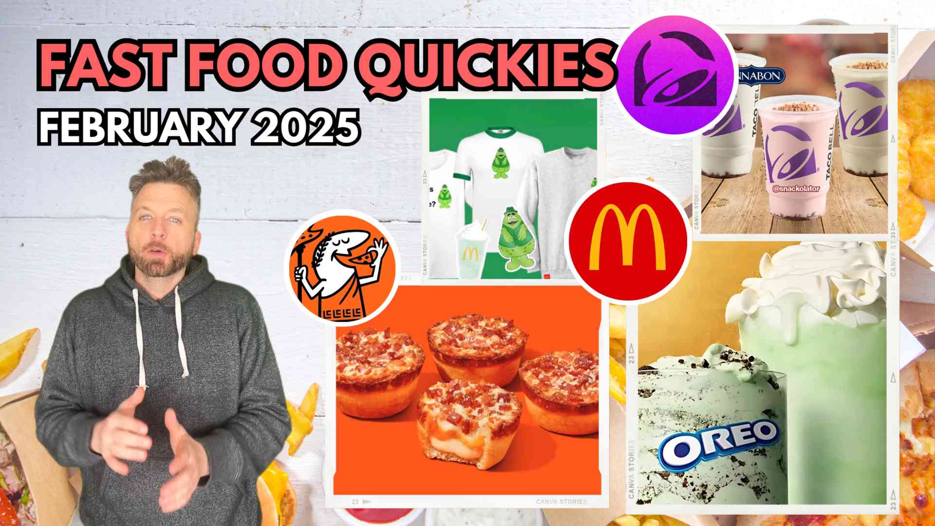 New Food Quickies From McDonald's, Little Caesar's, and Taco Bell