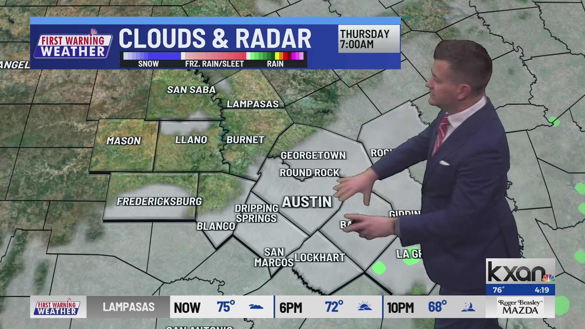 First Warning Weather Early Evening Forecast with Chief Meteorologist ...