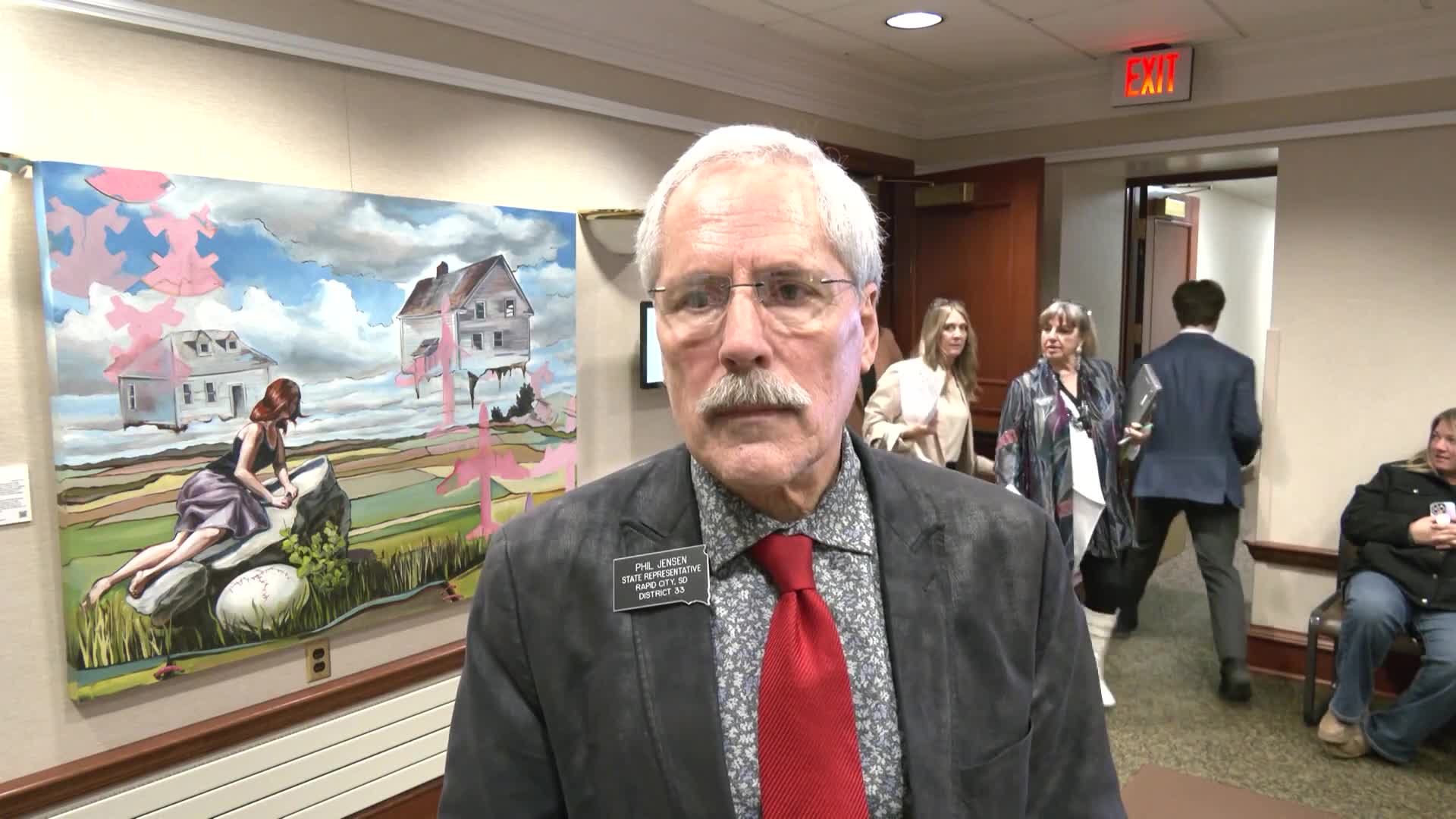 Rep. Phil Jensen targeted education aid to Huron Schools