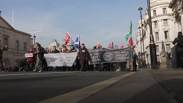 Veterans of The Troubles protest against Labour's plans to repeal the ...