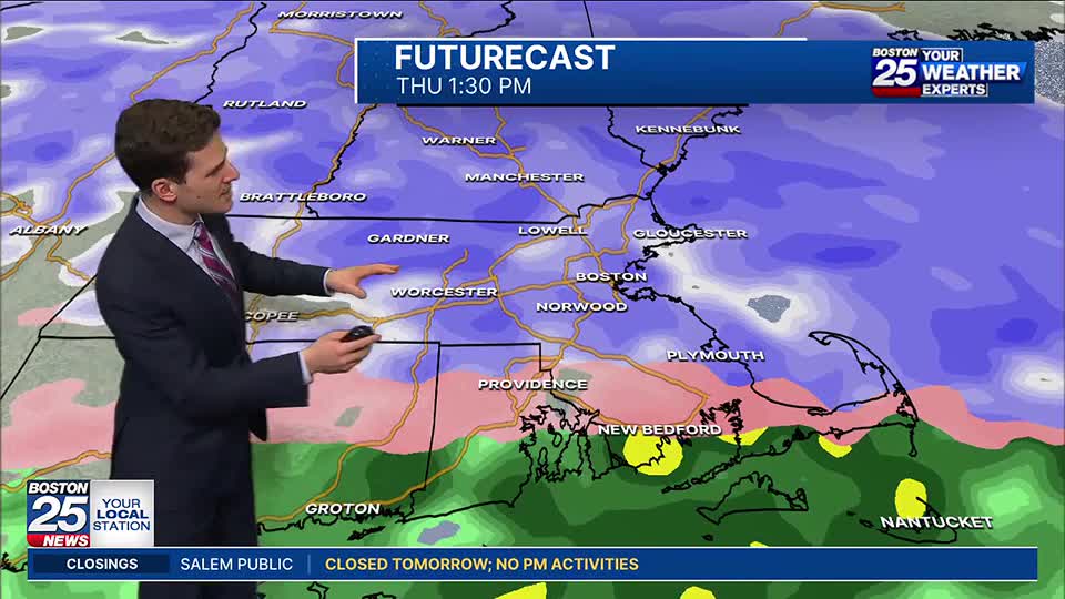 1st of 3 storms on our radar expected to bring up to 4 inches of snow ...