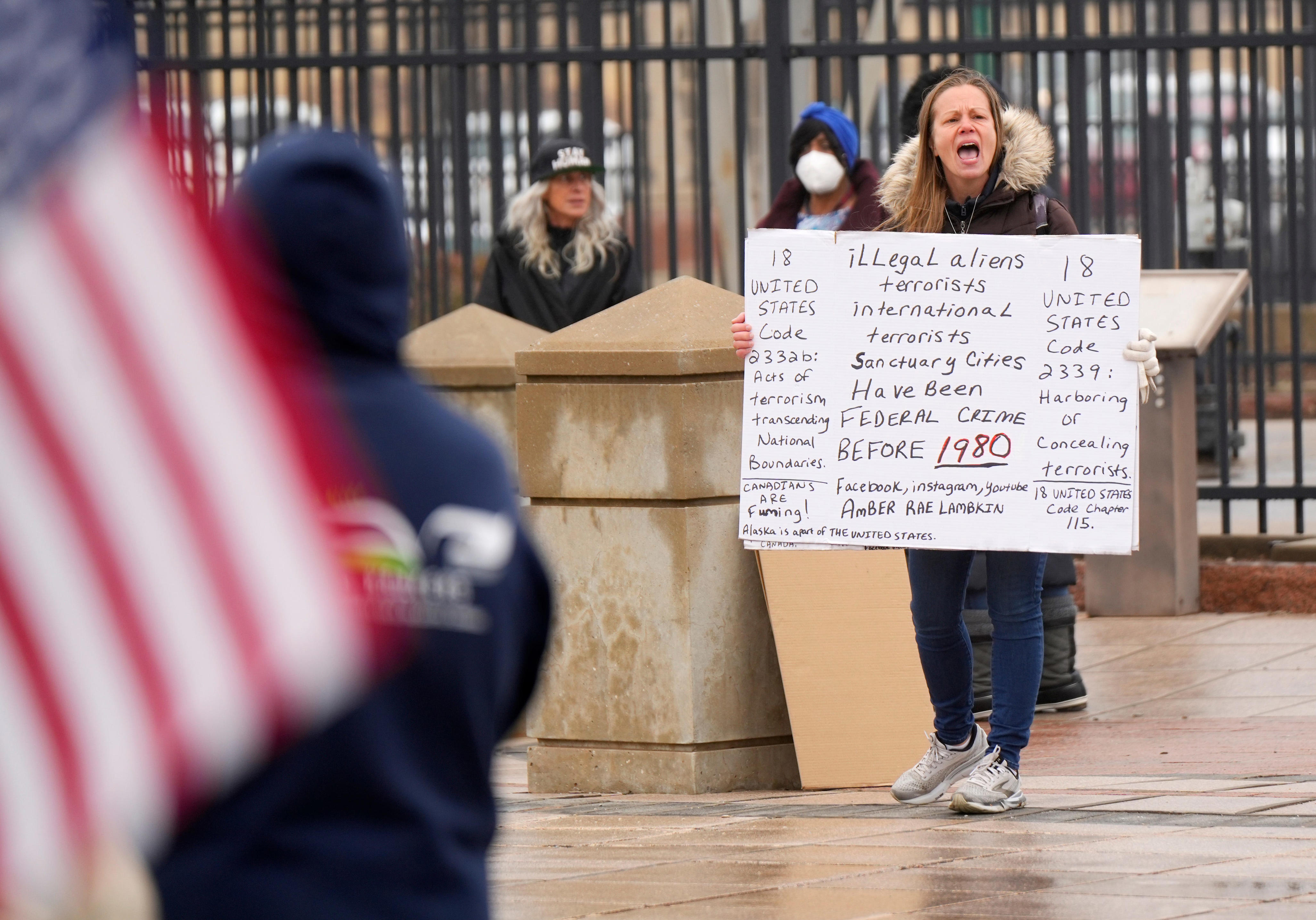 50501 Movement in Oklahoma: Hundreds protest Trump, Ryan Walters ...