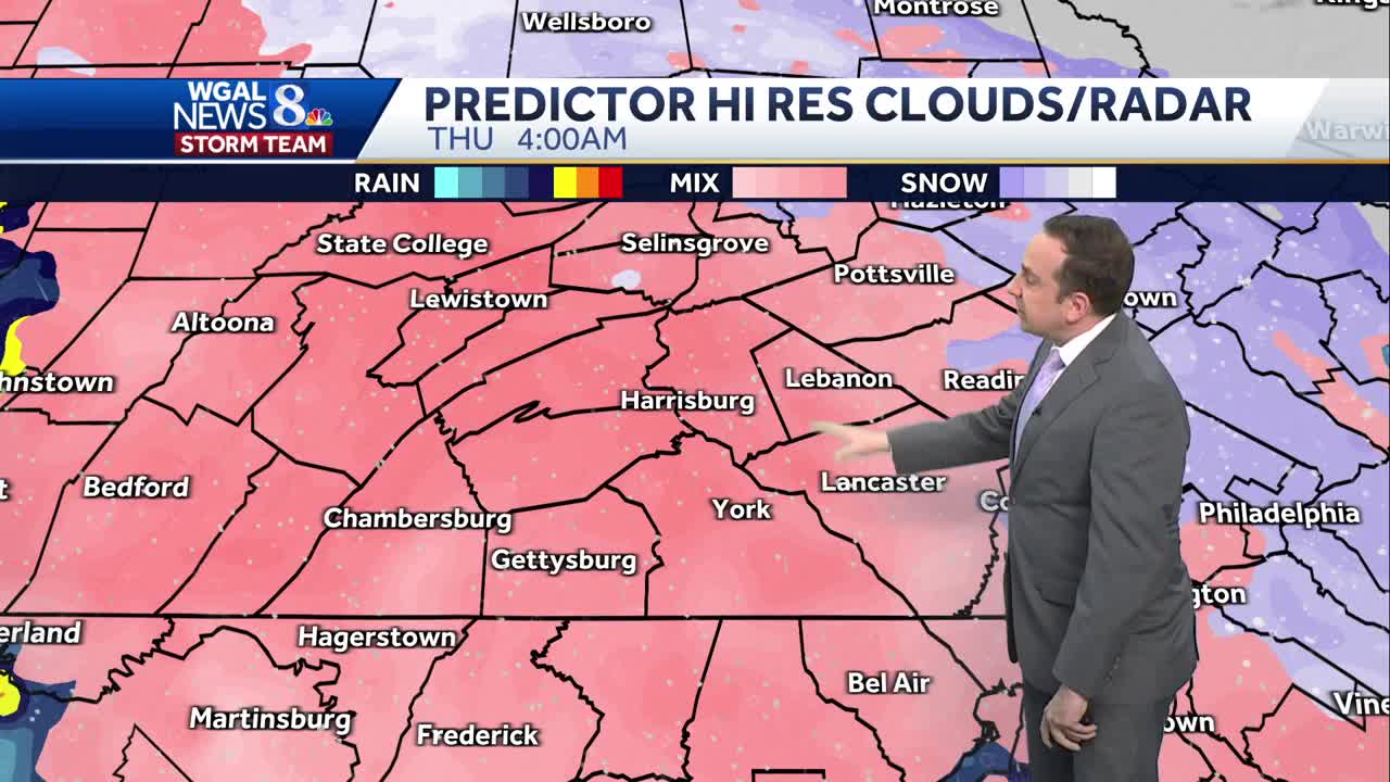 Alert: Wintry Mix, Icing Possible Tonight, Early Thursday