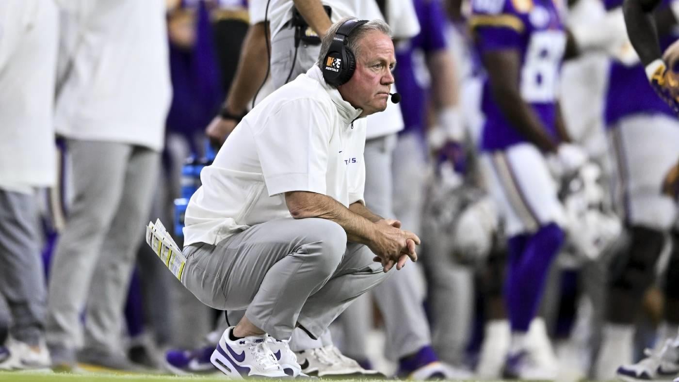 LSU coach Brian Kelly denies severing contact with former player Greg ...