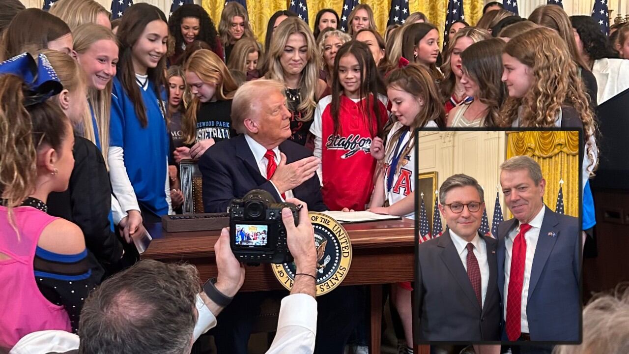 Gov. Pillen attends President Trump’s signing of order banning trans ...