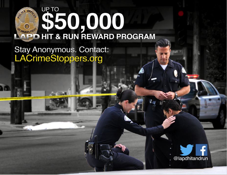 LAPD offering $50,000 reward to catch Gardena hit-and-run driver