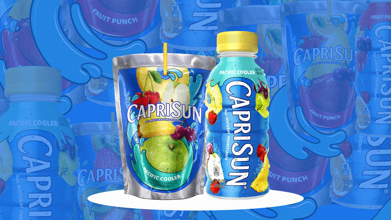 You can now drink Capri Sun out of a boring bottle