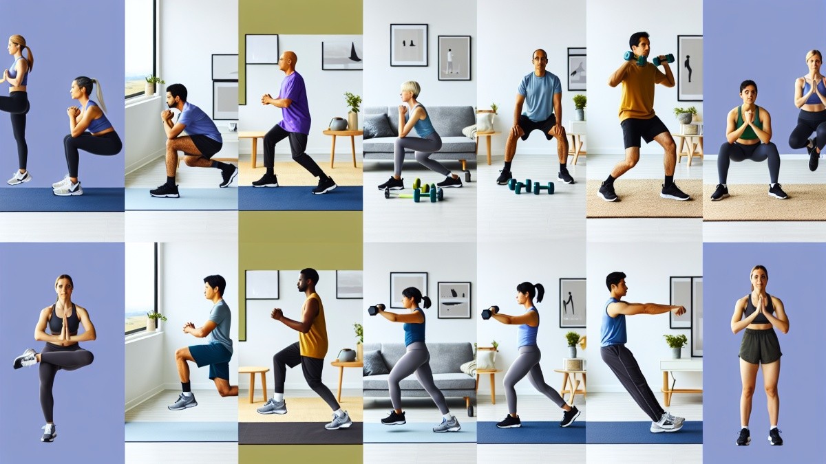 Strengthen your legs at home with these exercises