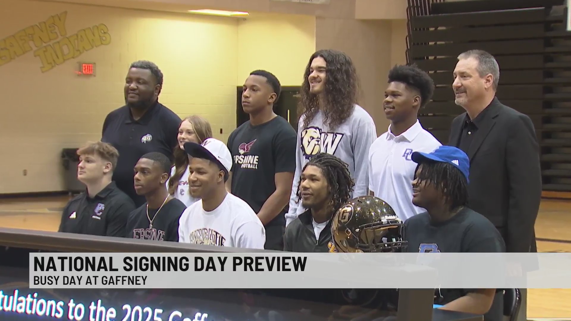 Schools hold first Signing Day ceremonies of 2025
