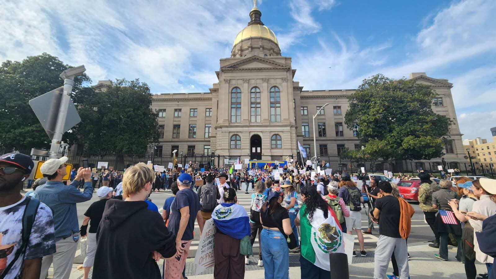 Protests against Trump and Project 2025 seen in Atlanta, across the US
