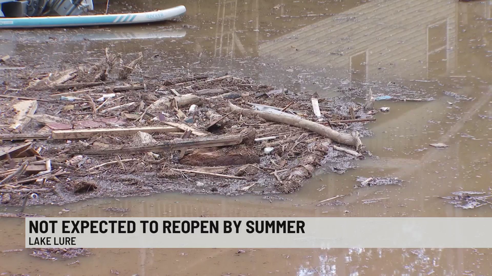 Lake Lure 'extremely unlikely' to open for summer 2025