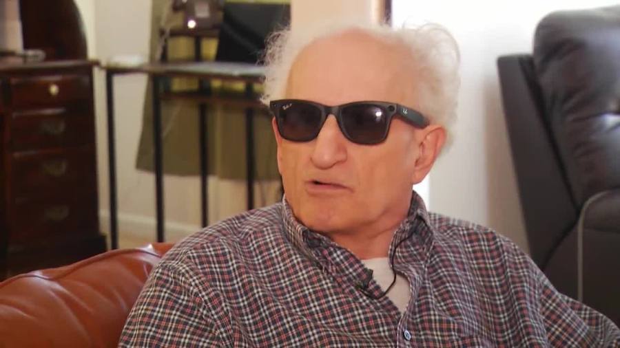 Meta A.I. glasses helping blind vet