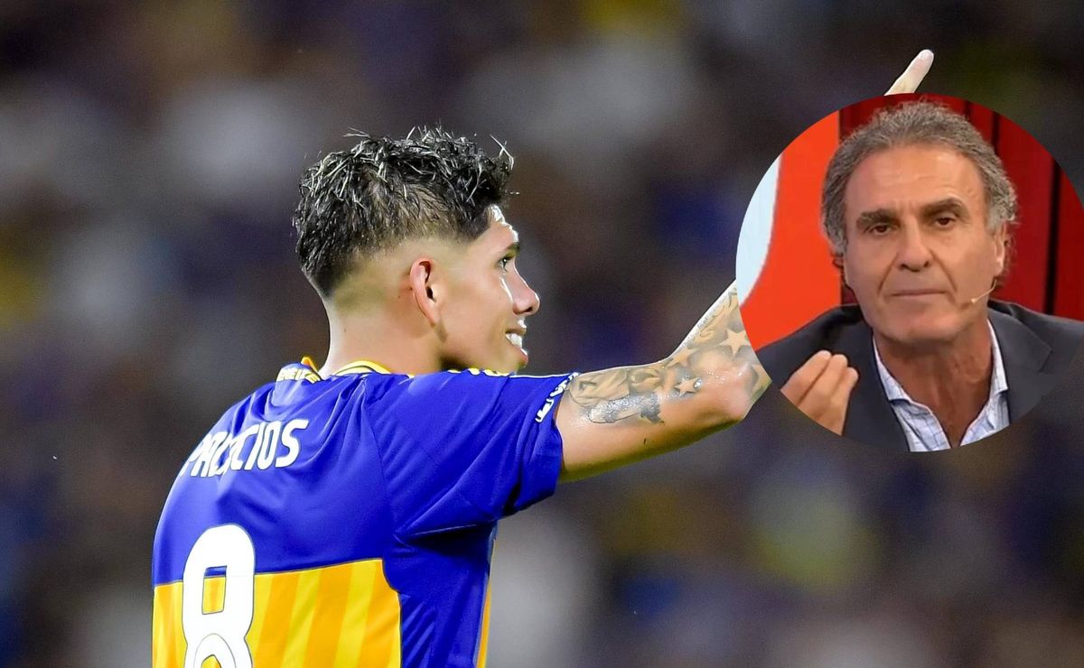 El antichileno Óscar Ruggeri se muere de risa tras la comparación de Carlos Palacios con Juan ...