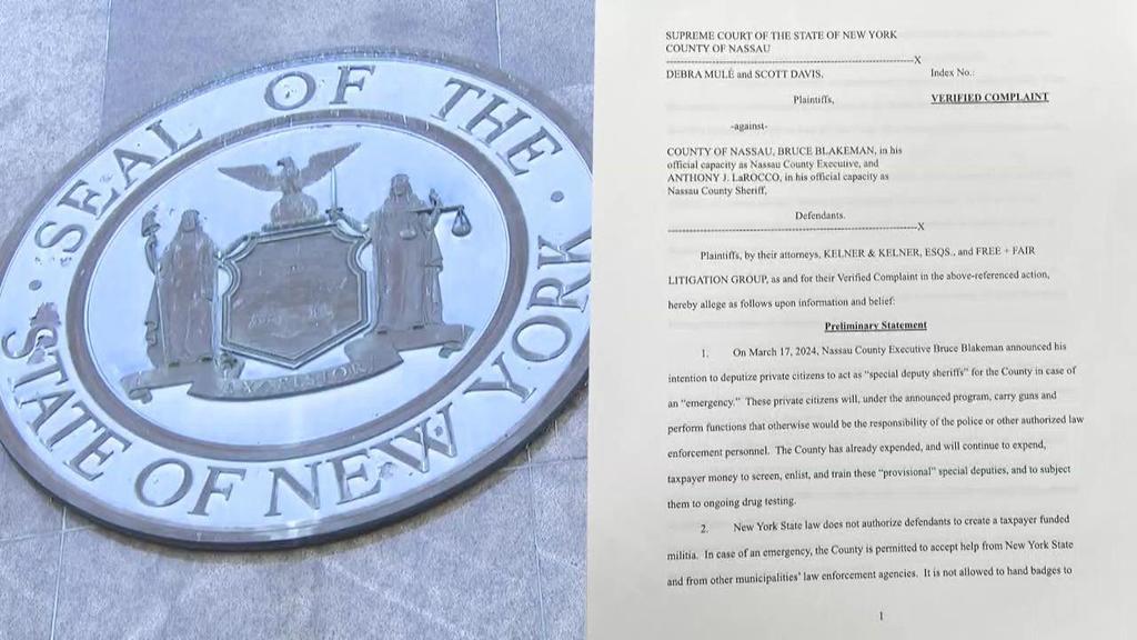 Nassau County's citizen militia draws challenge from Democrats