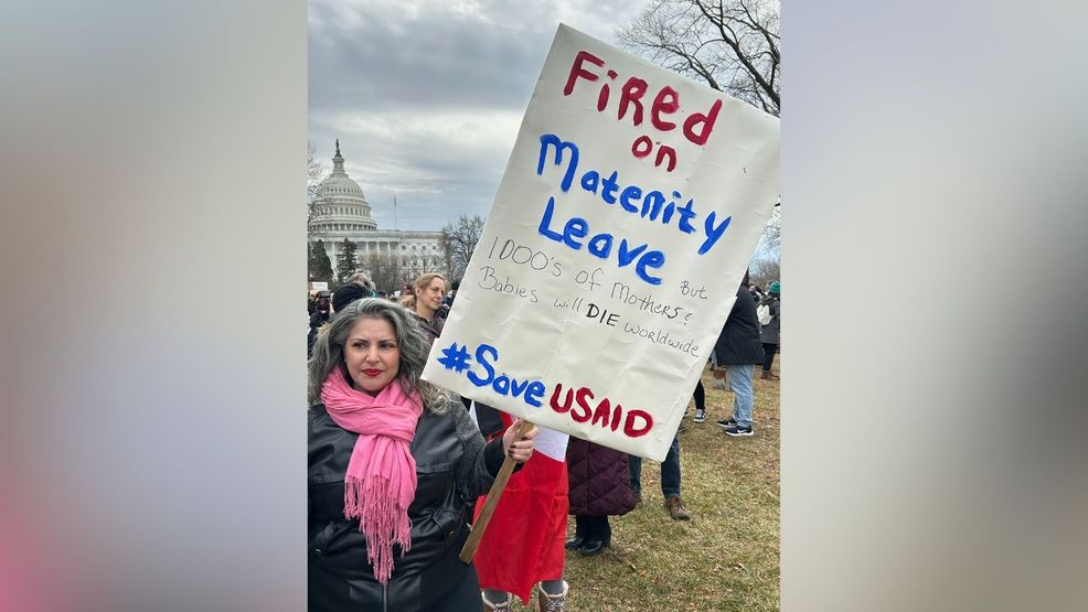 Hundreds rally against USAID shutdown, citing global impact on health ...