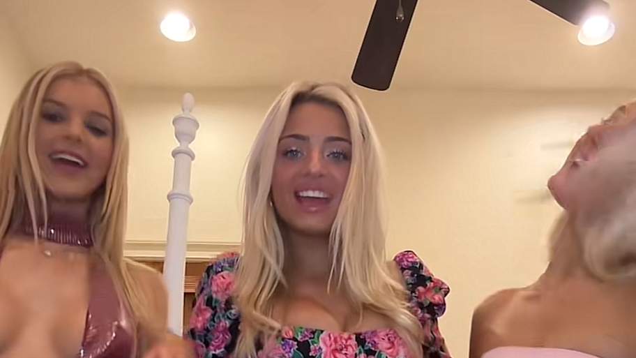 Lane Kiffin's daughter Landry melts TikTok in minidress dance with sorority sisters