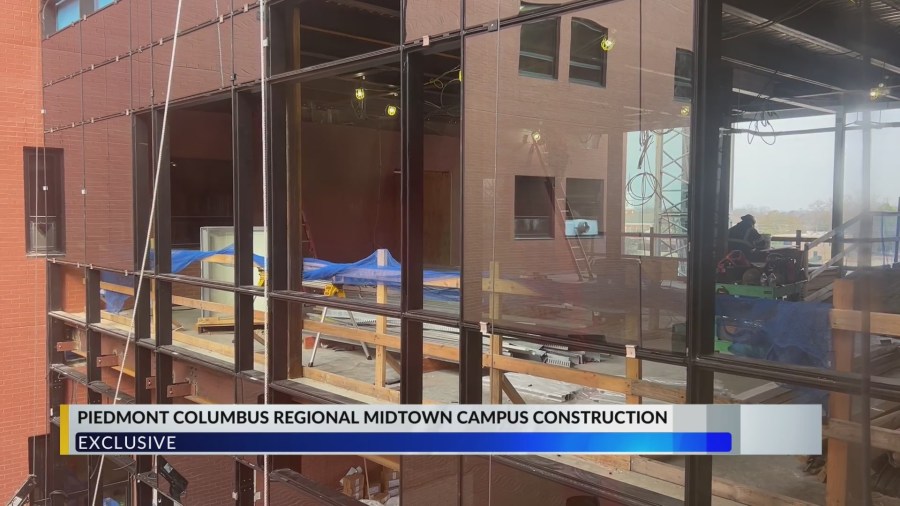 Piedmont Columbus Regional Midtown project reaches half-way point with ...