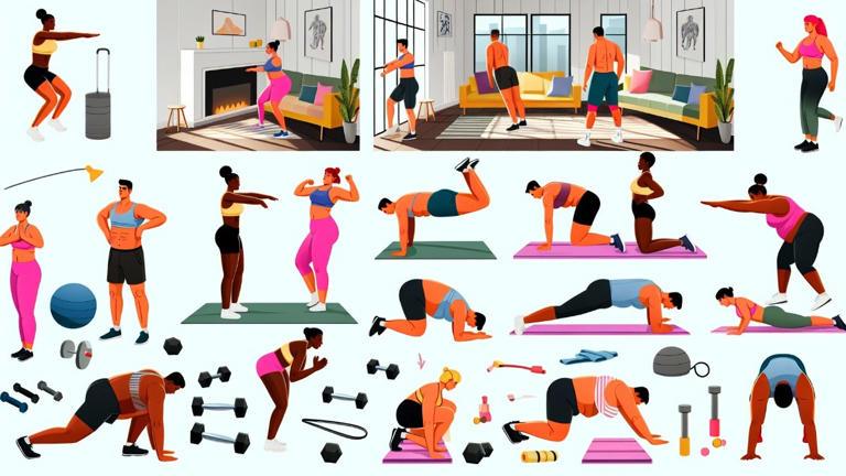 Simple exercises to lose body fat