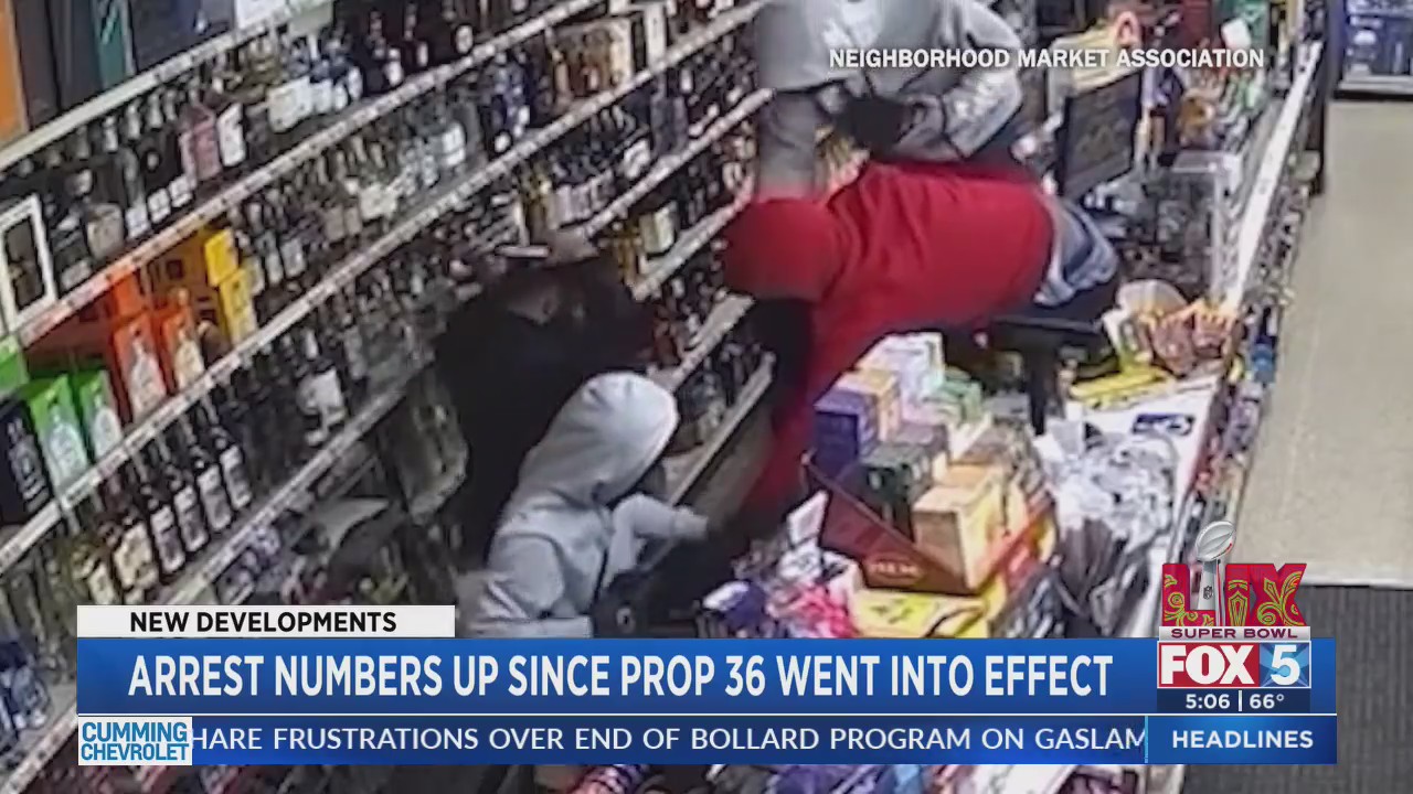 How Prop 36 has impacted arrests since going into effect