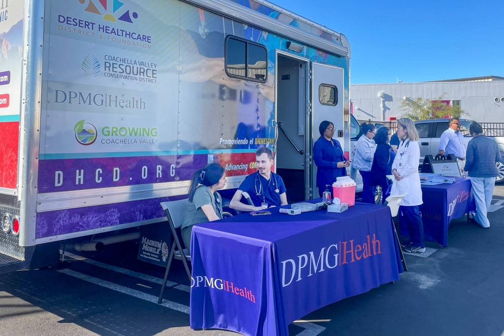 Mobile medical clinics expand healthcare services for residents at Palm ...