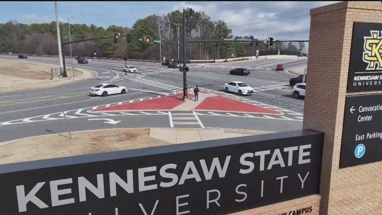 'Pretty dangerous intersection' | KSU student starts campus group ...