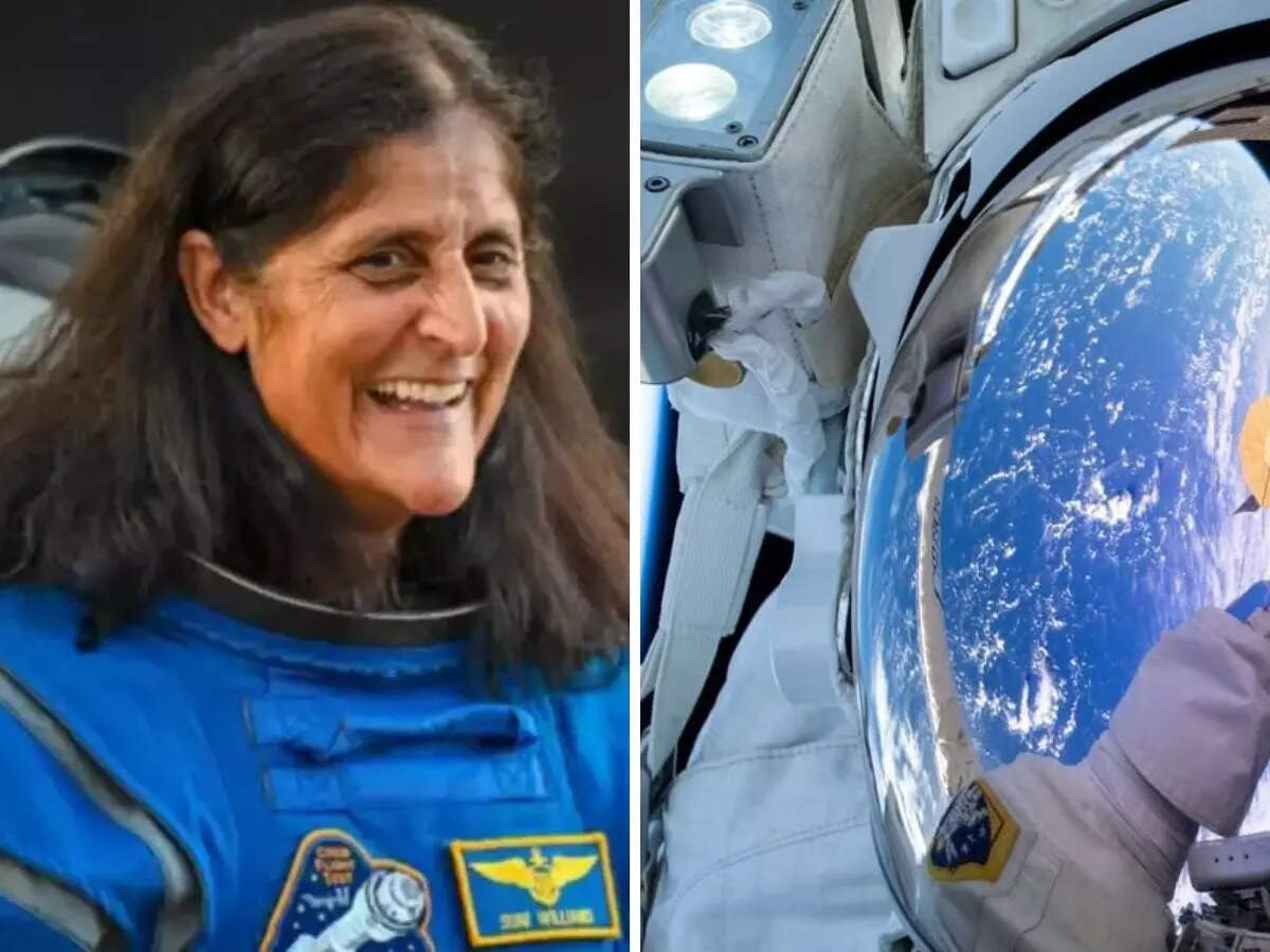 From 423 km above Earth, Sunita Williams captures stunning photo from ...