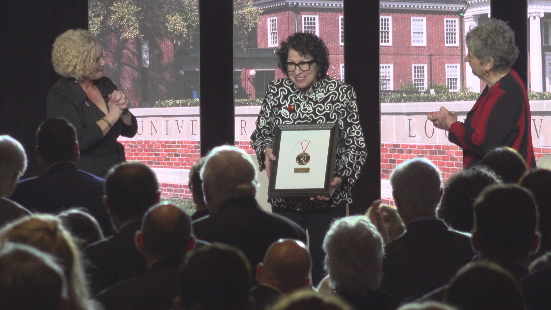 Supreme Court Justice Sonia Sotomayor receives UofL Brandeis Medal