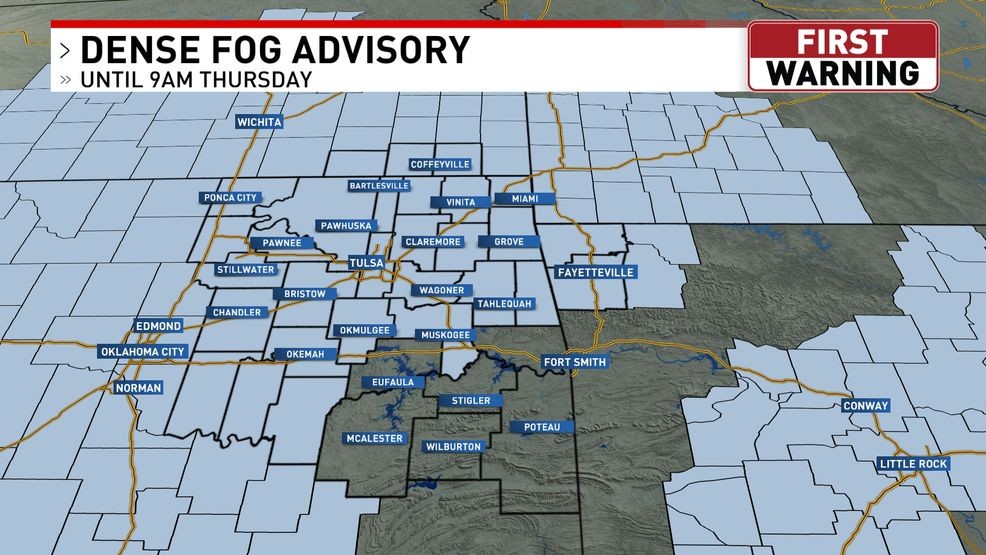 Dense Fog Impacting Millions