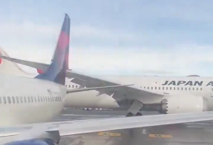 Delta, Japan Airlines planes collide at Seattle International Airport