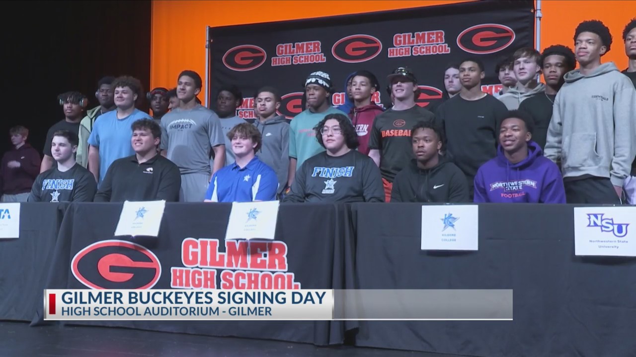 2025 Gilmer Signing Day