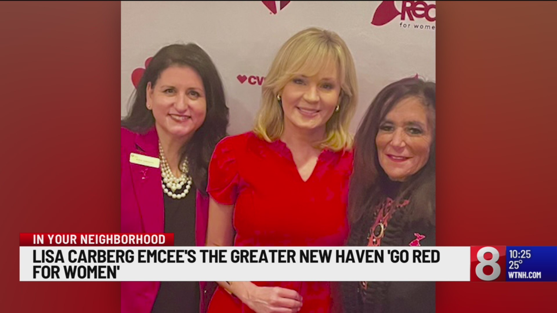 In Your Neighborhood: Lisa Carberg emcees event for women's heart health