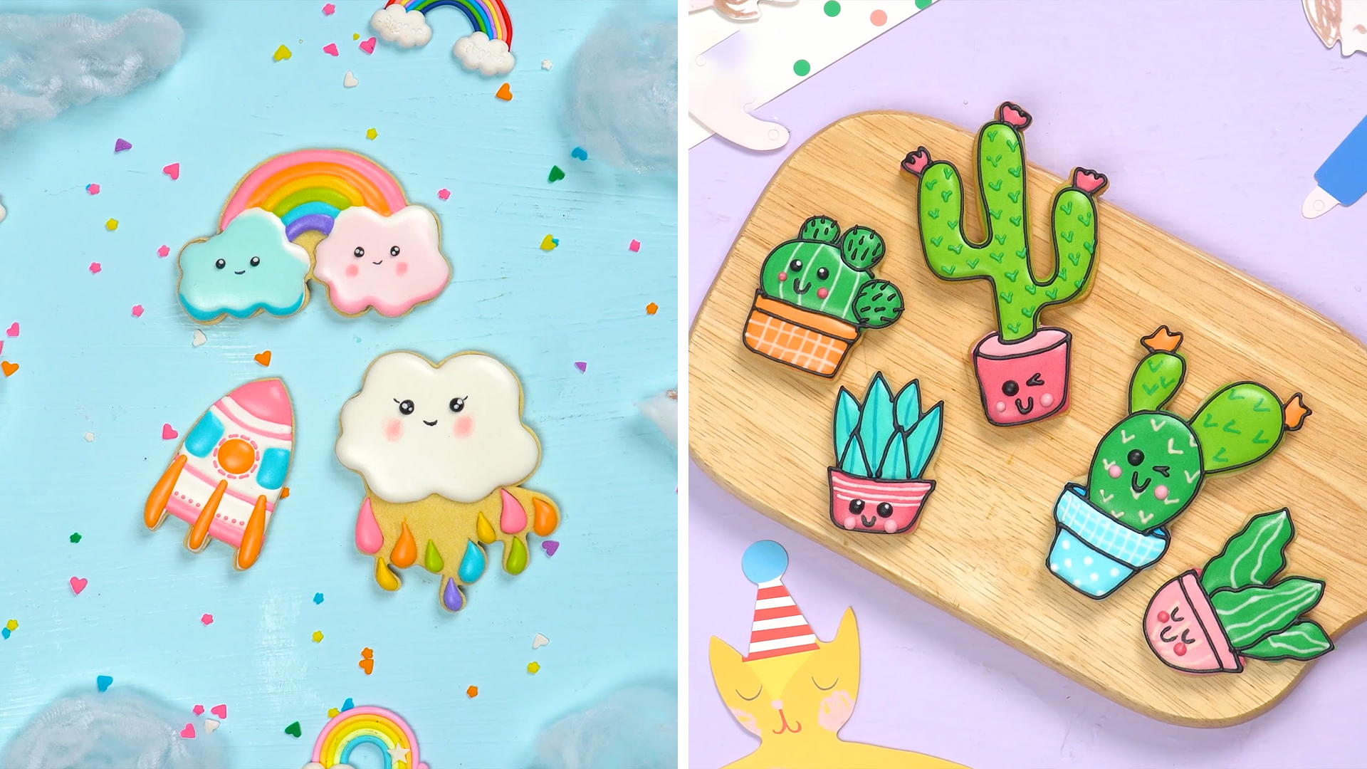 Sky & Cactus Cake Design | Creative Cake Decorating Ideas | Spirit of Cake