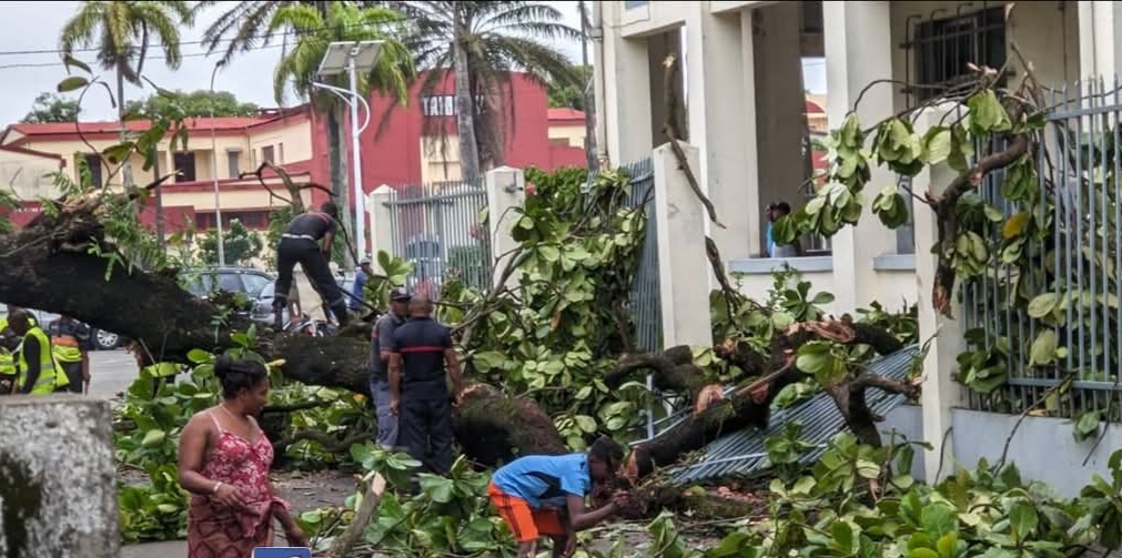 CYCLONE FAIDA - Beaucoup de pluies mais pas de vent