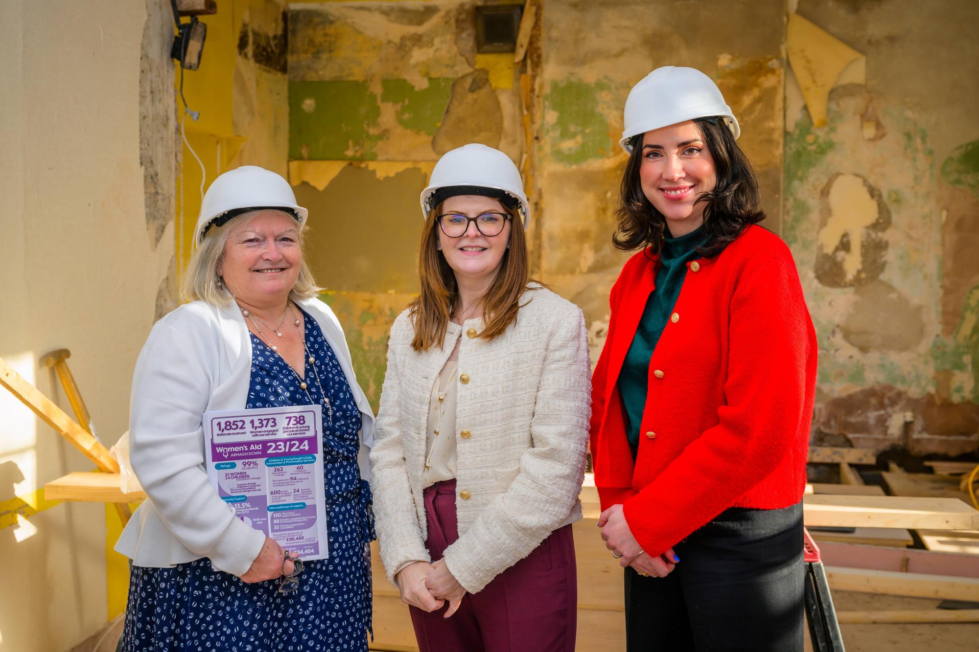 Minister pays visit to Women’s Aid Armagh Down