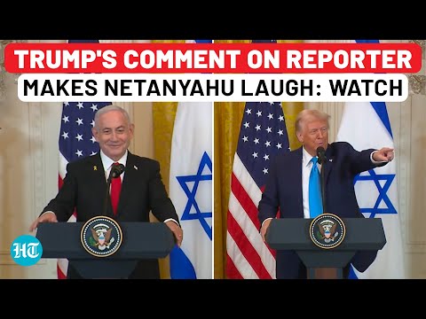 Trump's Comment On Reporter's Accent Makes Netanyahu Laugh: Watch | USA ...