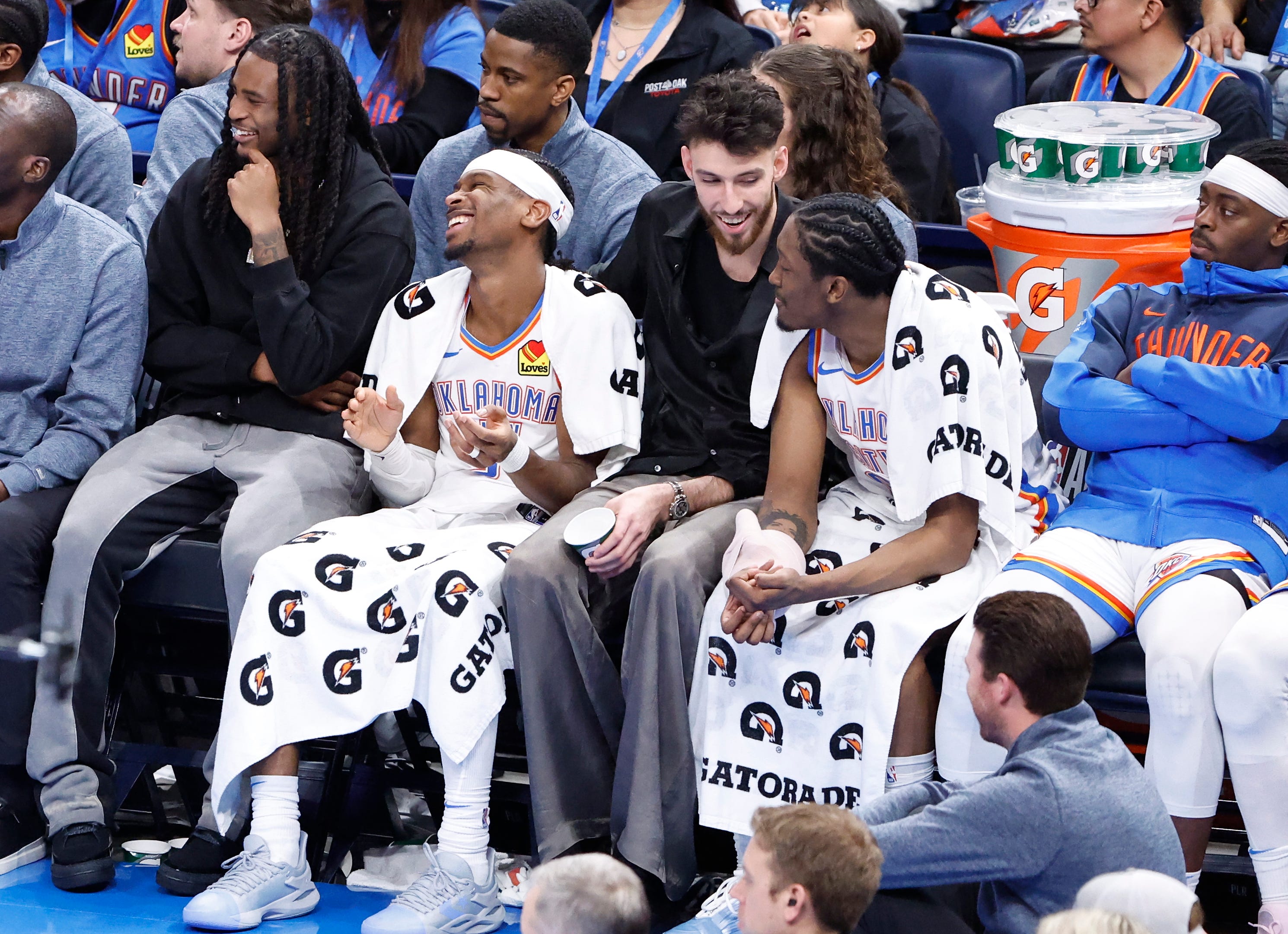 Photos: Best images from Thunder's 140-109 win over Suns