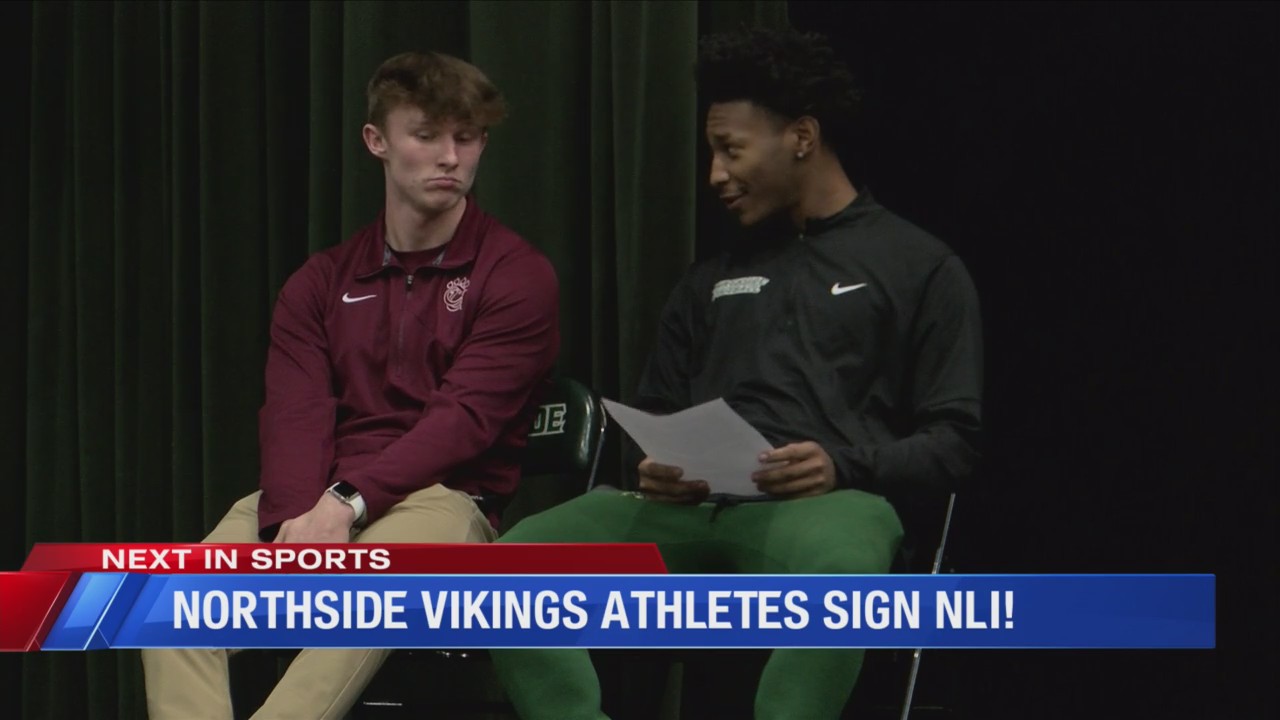 Northside's Mykell Harvey & John Doak sign NLI