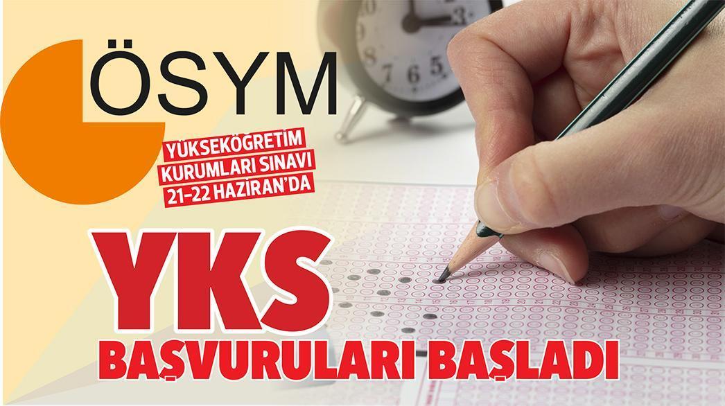 YKS başvuruları başladı