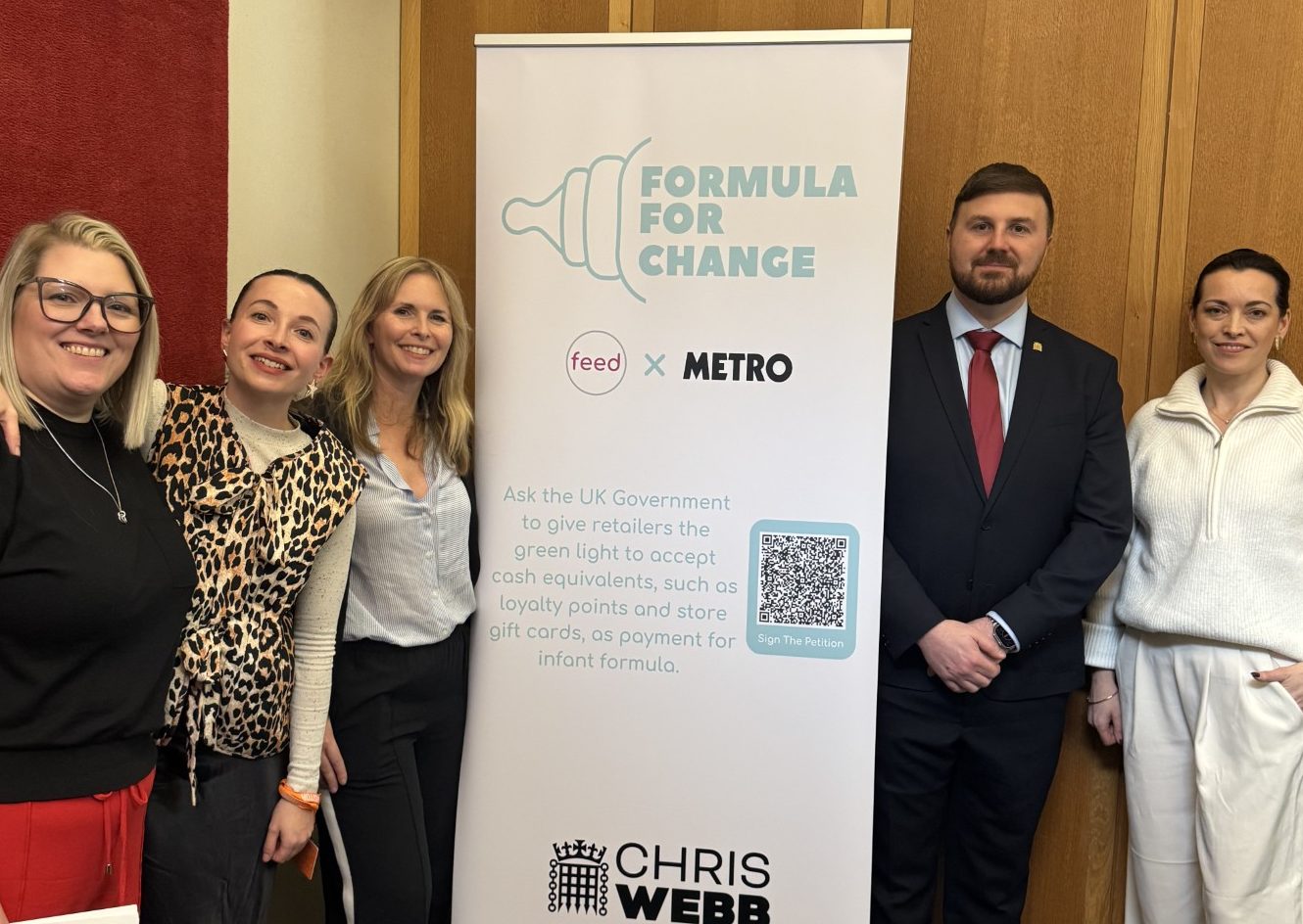 Metro's Formula for Change campaign gets huge boost at parliament