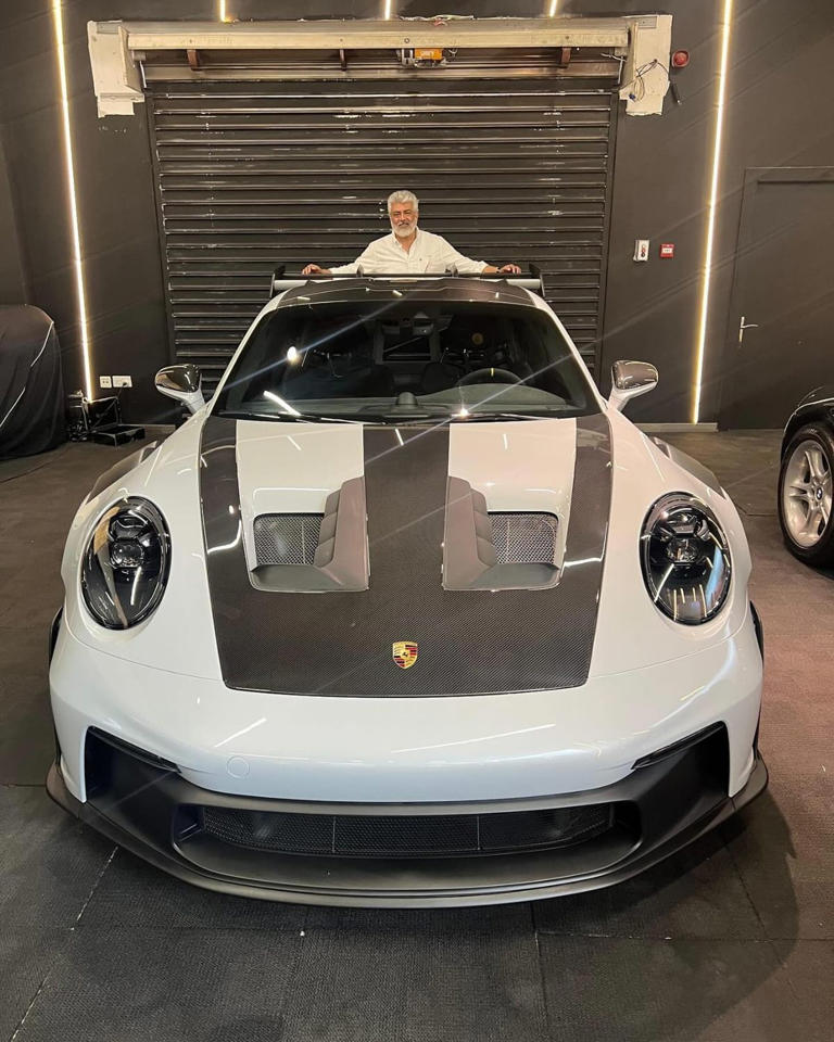 Ferrari SF90 to Porsche GT3: A look at Vidaamuyarchi star Ajith Kumar's ...